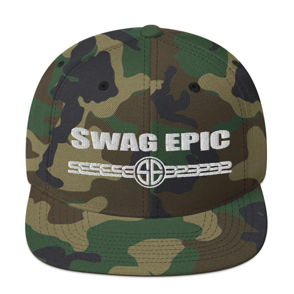 SWAG ORIGINAL "CAMEO" EMBROIDERED SNAPBACK HAT – Swag Epic Apparel