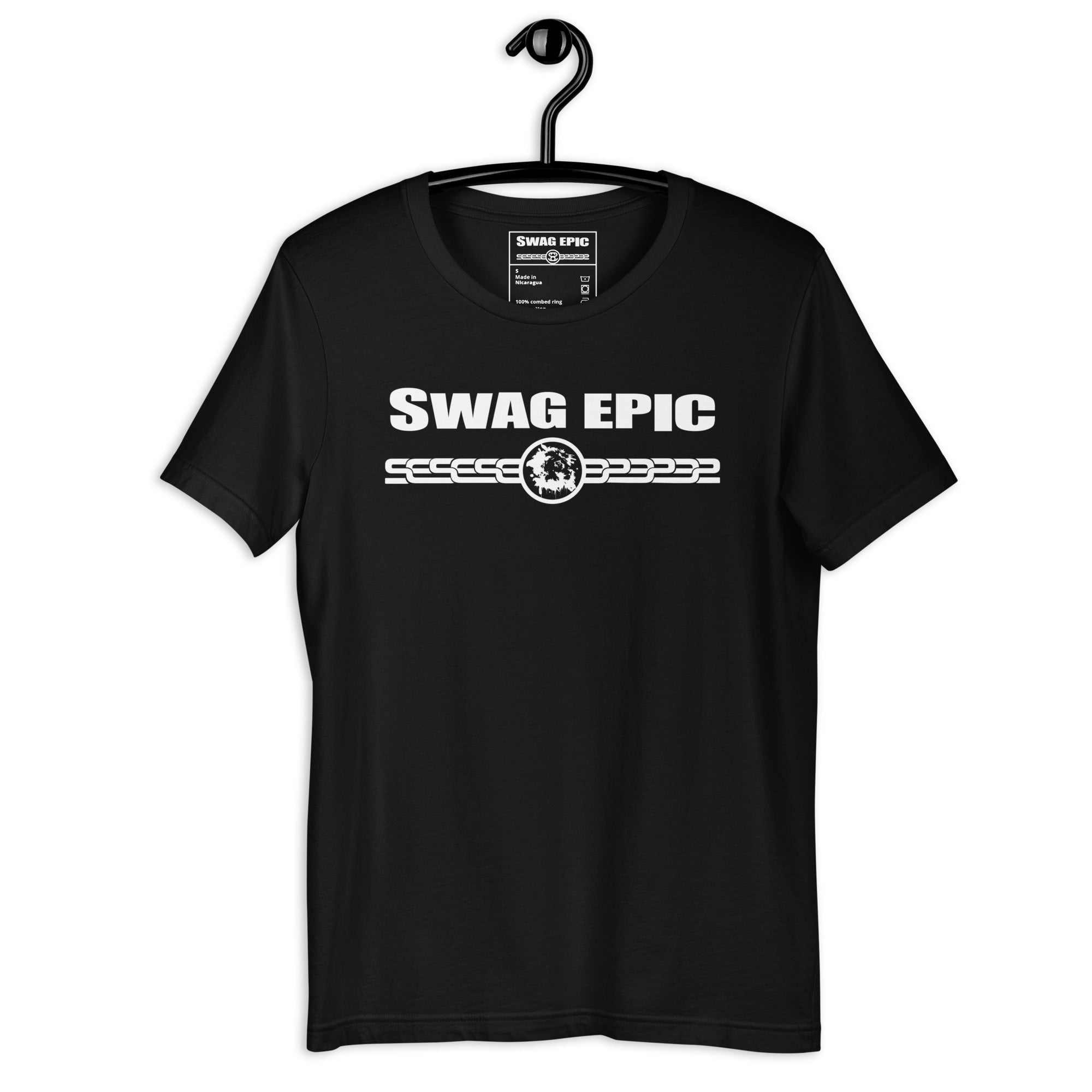 "ORIGINAL SWAG" (BLACK) MEN'S PREMIUM LUX T-SHIRT – Swag Epic Apparel
